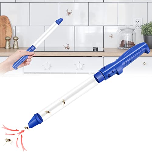 Vacuum Bug Catcher, Spider and Insect Traps Catcher with USB Rechargeable Bug Pest Control,Insects and Handheld Bug Catcher with LED Flashlight for Stink Bug,Beetle,Pest Suction Trap