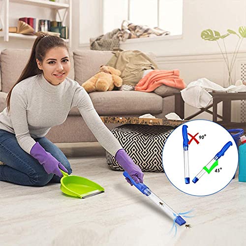 Vacuum Bug Catcher, Spider and Insect Traps Catcher with USB Rechargeable Bug Pest Control,Insects and Handheld Bug Catcher with LED Flashlight for Stink Bug,Beetle,Pest Suction Trap