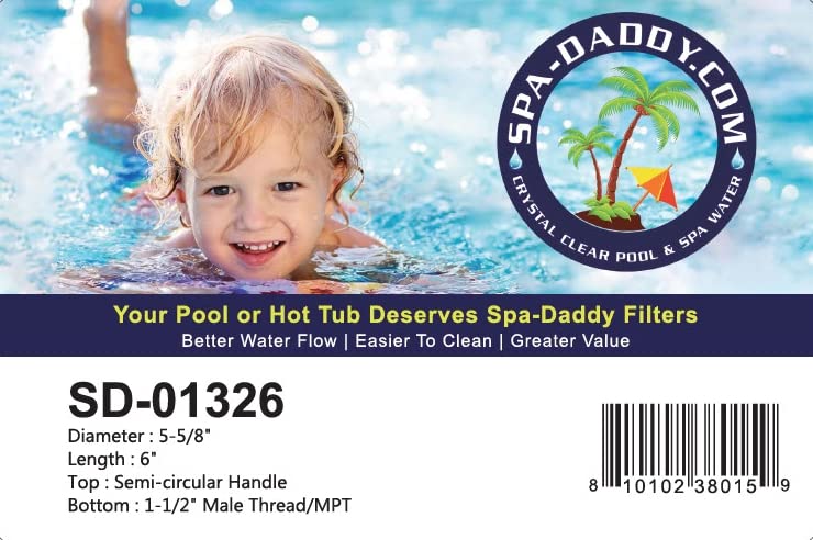 Spa-Daddy SD-01326 Filter - Maax Spas 25 - Replaces PMAX25P4 | 5CH-25