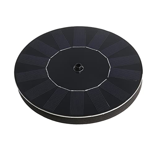 BESPORTBLE Fountain Pond Different Professional Fontain Pump, for Garden Park Pump Tank, Pond, Black Floating Solar and Pool Bird Water W Bath, Round Fish with Nozzles Decoration Waterfall