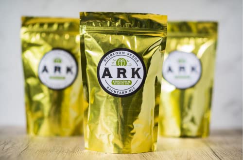 ARK Seed Kits Heirloom, Organic Seed KIT | ARK Backyard Seed KIT | 100 Organic, Non-GMO, Heirloom Seeds | 30 Varieties - 10,000+ Heirloom Seeds | Plant Organic Vegetables, & Herbs