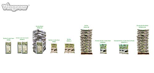 Viagrow VPER1 VPER Perlite 29 Quarts, 1 Cubic Foot, 1-Pack, White, Horticulture-29Q