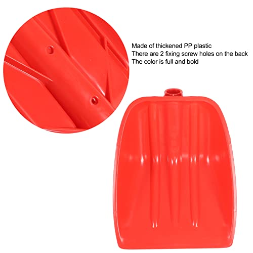 Snow Shovel, PP Plastic Garden Shovel Tough for Street Sweeper for Fallen Leaves for Rubbish(39 X 30cm / 15.4 X 11.8in)