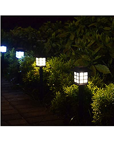 NEWOTE Outdoor Solar Pathway Lights Waterproof 2-Packs Outside LED Decorative Lights Landscape Lighting for Yard Patio Driveway Garden (White)
