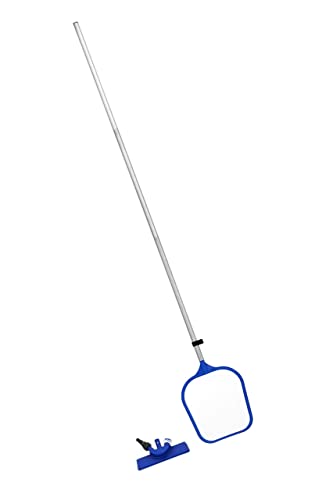 Flowclear Above Ground Pool Maintenance Kit | Features Vacuum and Leaf Skimmer Heads