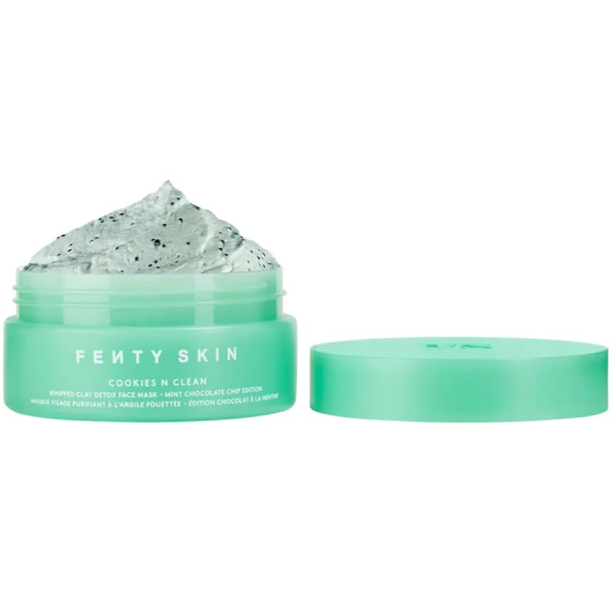 Fenty Skin Cookies N Clean Whipped Clay Pore Detox Face Masque - Mint Chocolate Chip Edition