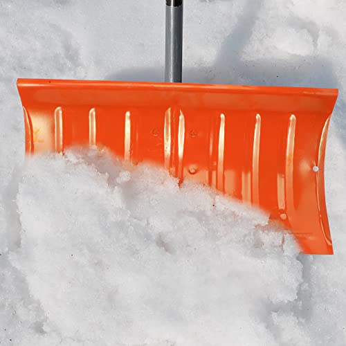 BESPORTBLE Household Ice Scraper Snow Shovel Snow Cleaning Pusher Ice Scraper Frost and Snow Removal Emergency Snow Tools for Driveway Pathway Car Trunk Vehicle Camping Garden Beach Snow Shovel
