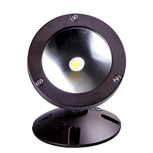 TOPELE 1100LM LED Flood Light, LED Outdoor Security Light, Exterior Flood Lights Fixture with CREE LED Source for Landscape Light, Commercial, Home, Garden, Yard, Waterproof, Brown, 5000K