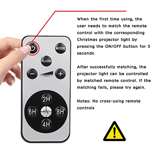 YINUO LIGHT Christmas Laser Lights, Projector Lights Landscape Spotlight Red and Green Star Show with Christmas Decorative Patterns for Indoor Outdoor Garden Patio Wall