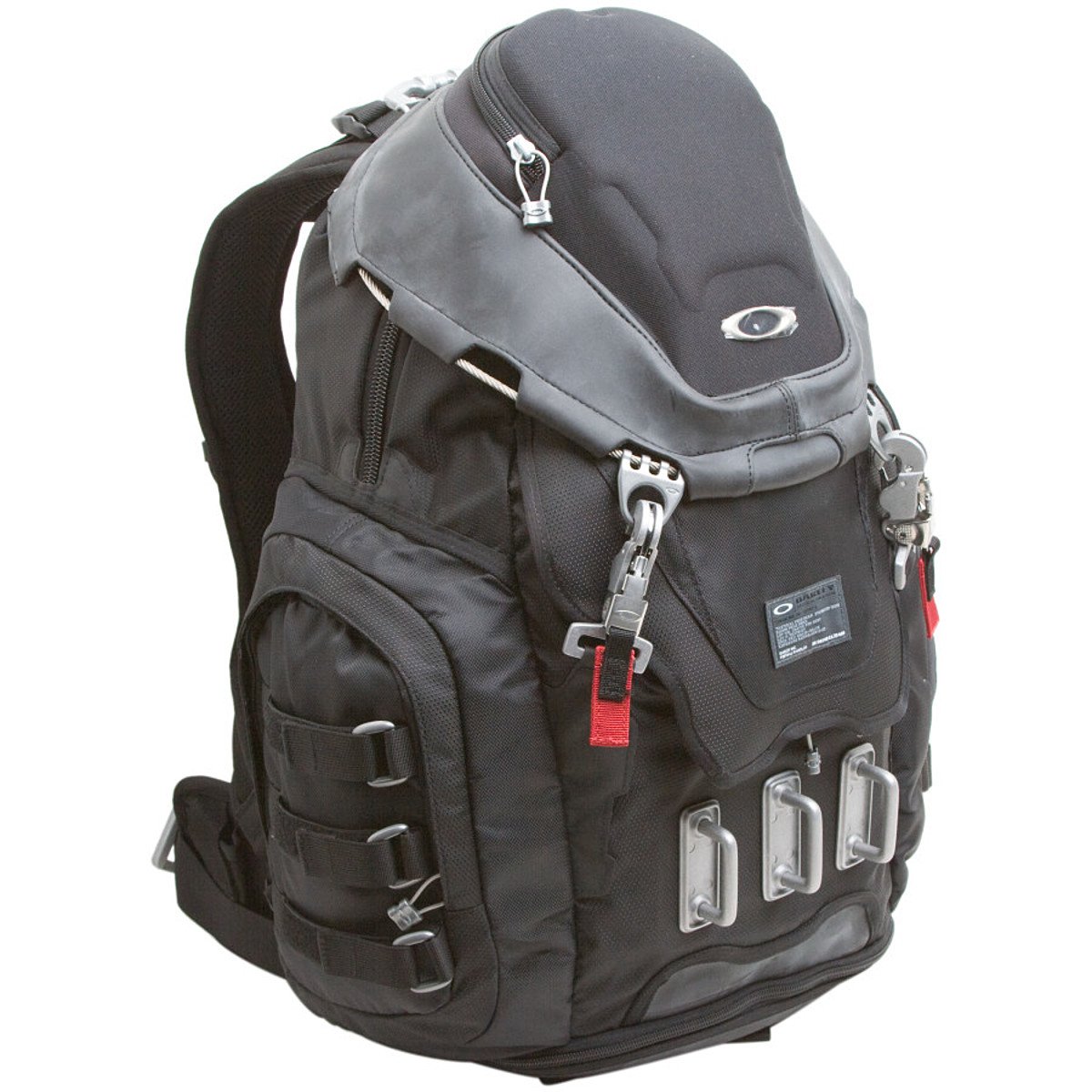 Oakley Men's Kitchen Sink Backpack, Black/Red, One Size