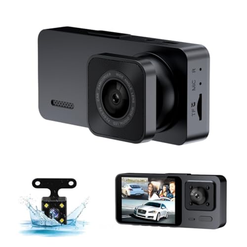 Dash Camera Dash Cam 1080P Dash Camera for Metal Automotive Cars DVR Driving Recorded with 2.0In IPS Screen Parking Monitor Loop Recording Accident Lock Motion Detection