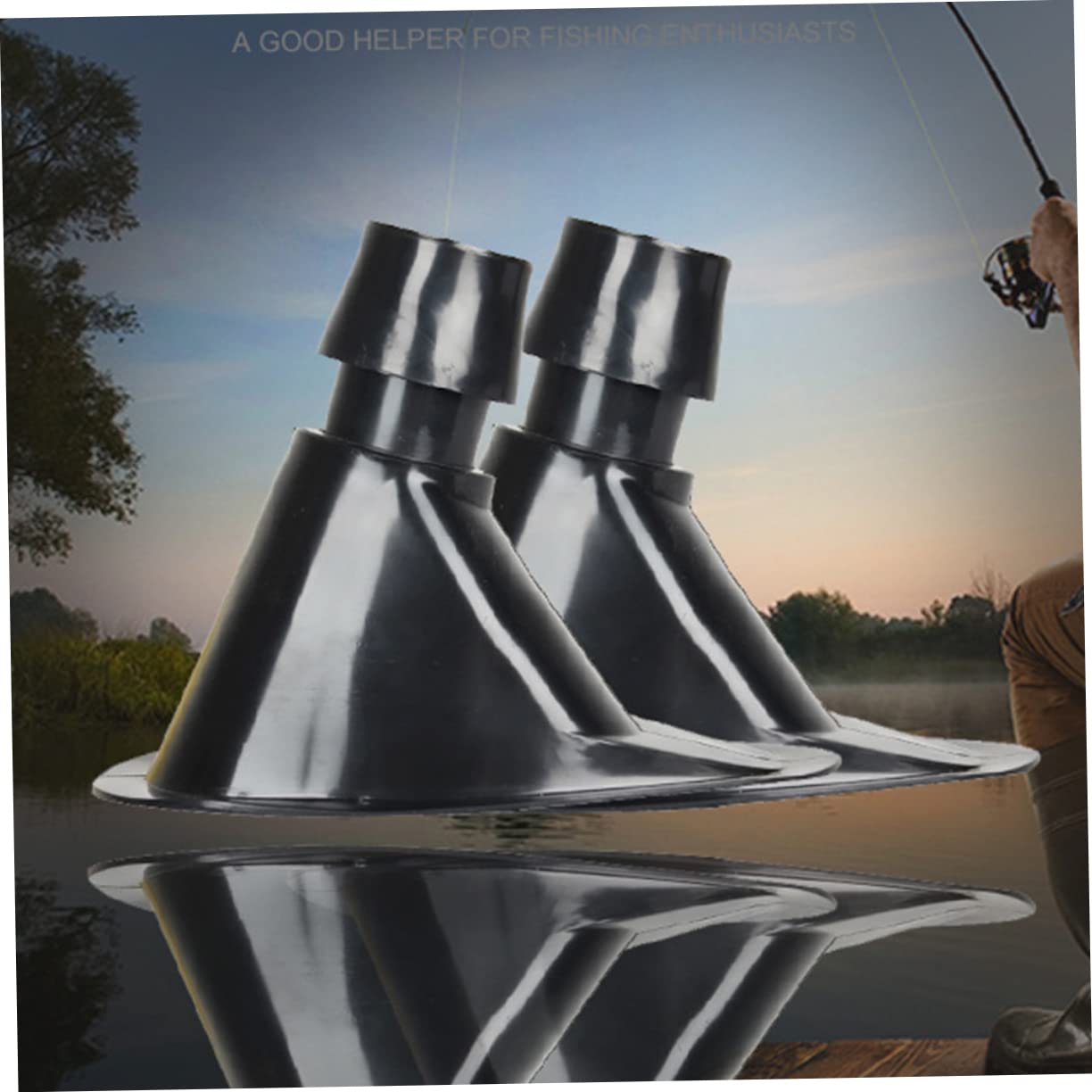 INOOMP Adhesive Rod Holder Fishing Bracket Fishing Support Fishing Boat Base