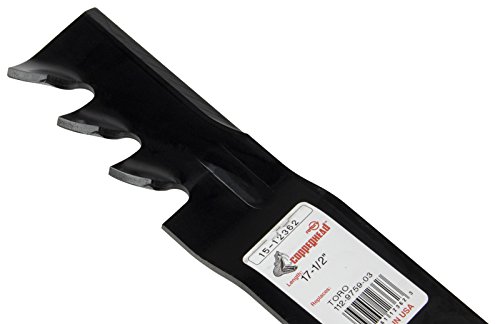 3 Rotary Copperhead Toothed Mulching Mower Blades Fit Toro Timecutter Z 5000 Series 50 Deck 112-9759-03 110-6837-03