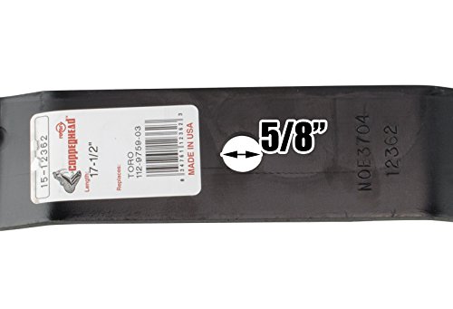 3 Rotary Copperhead Toothed Mulching Mower Blades Fit Toro Timecutter Z 5000 Series 50 Deck 112-9759-03 110-6837-03