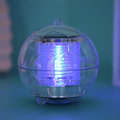 Yaosh Submersible led Lights Waterproof Solar Powered LED Floating Ball Lamp Decor Light for Swimming Pool Garden for Bathtub, Shower,Hot Tub, Spa, Party