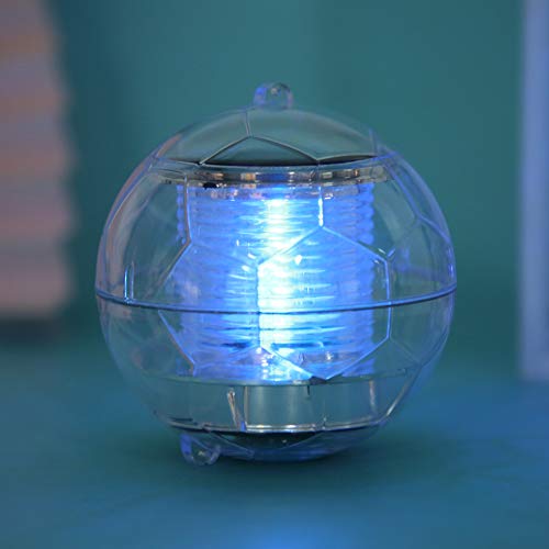 Yaosh Submersible led Lights Waterproof Solar Powered LED Floating Ball Lamp Decor Light for Swimming Pool Garden for Bathtub, Shower,Hot Tub, Spa, Party
