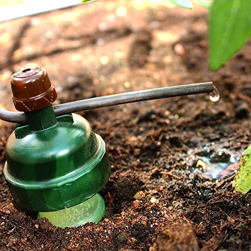 Blumat Drip System - 12 Pack Medium Deluxe Kit with Reservoir - Smart Automatic Watering System, Great for Vacation, Made in Austria
