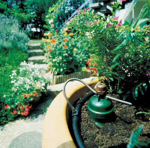 Blumat Drip System - 12 Pack Medium Deluxe Kit with Reservoir - Smart Automatic Watering System, Great for Vacation, Made in Austria