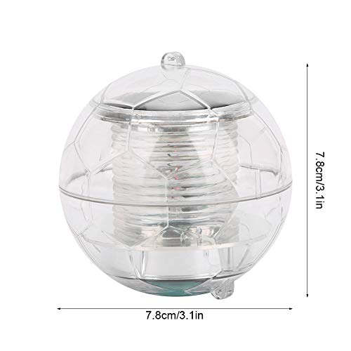 Yaosh Submersible led Lights Waterproof Solar Powered LED Floating Ball Lamp Decor Light for Swimming Pool Garden for Bathtub, Shower,Hot Tub, Spa, Party