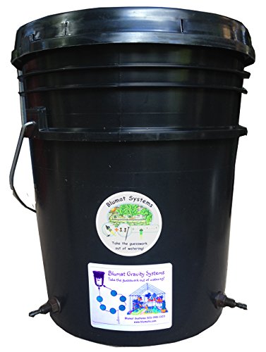 Blumat Drip System - 12 Pack Medium Deluxe Kit with Reservoir - Smart Automatic Watering System, Great for Vacation, Made in Austria