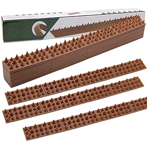 Hausse 2 Pack Fake Horned Owl | 16.5ft Bird Spikes