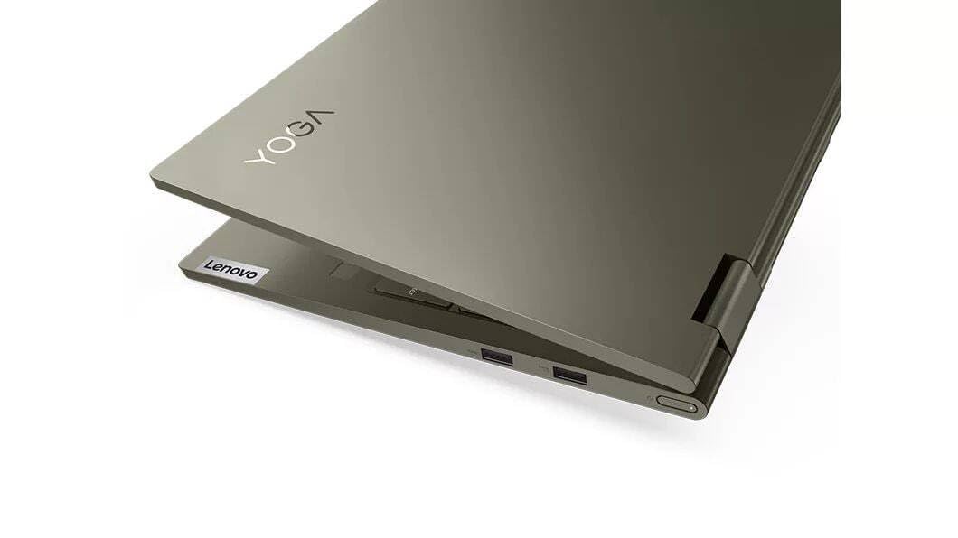 Lenovo Yoga 7i Laptop, 15.6" FHD IPS LED, i7-1165G7, 12GB, 512GB, Win 11 Home Notebook PC 82BJ007SUS