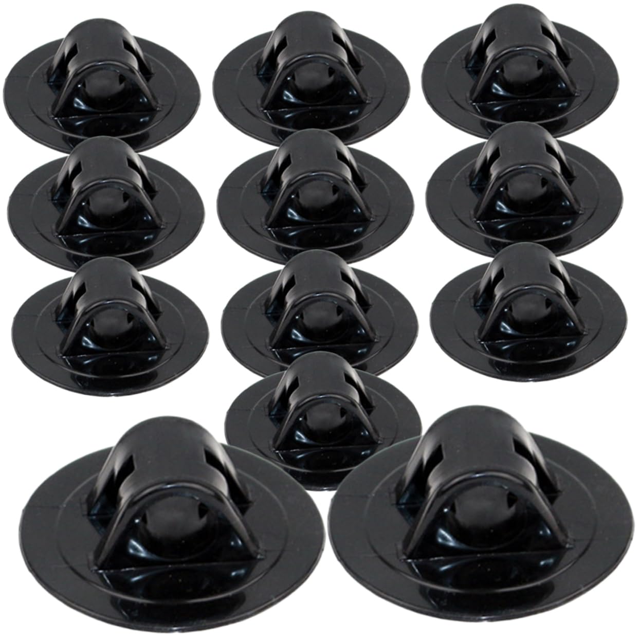 BESPORTBLE Engine Stand 12Pcs Motor mount boat Mount Accessories kayak motor stand holder bracket inflatable boat kayak engine fixed buckle fishing boat kayak accessory Buckle motor