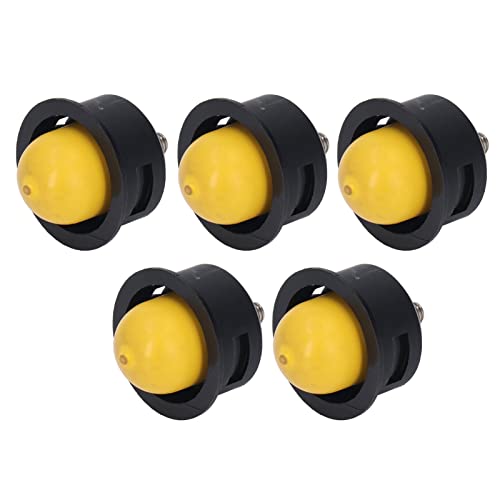 Zerodis Lawn Mower Carburetor Primer Bulb, Bottom Iron Carburetor Blowers Primer Bulb for Garden