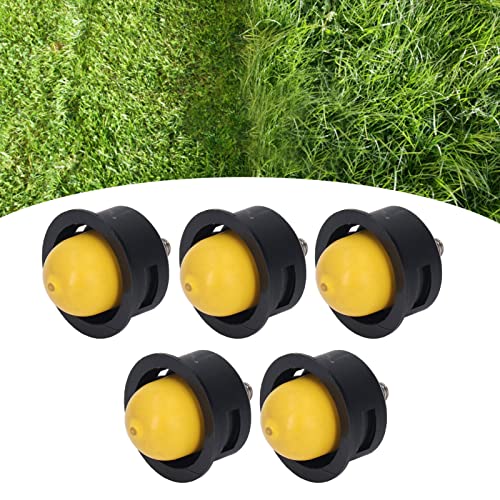 Zerodis Lawn Mower Carburetor Primer Bulb, Bottom Iron Carburetor Blowers Primer Bulb for Garden