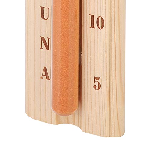 Zerodis Sauna Hourglass Clock, Sauna Timer, Accurate Running Time Home Decoration for Coffee House Restaurant Playing Games Garden Parks