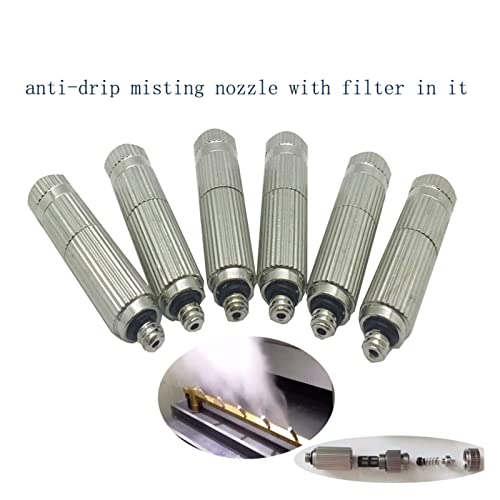 Gardening Irrigation Dripper 1PCS Watering Spray Nozzle High Pressure Spray Garden Spray Nozzle for Spray Cooling System 0.1mm-0.5mm (Color : 0.2mm)