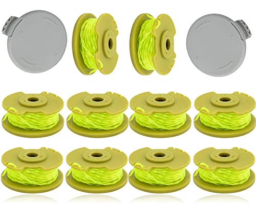 AC80RL3 String Trimmer Replacement Spool, Compatible with Ryobi One Plus+ AC80RL3 18v, 24v, and 40v Cordless Trimmers, 080 Inch Twisted Line, AC80RL3 Weed Eater String Auto-Feed Spool Line 11ft