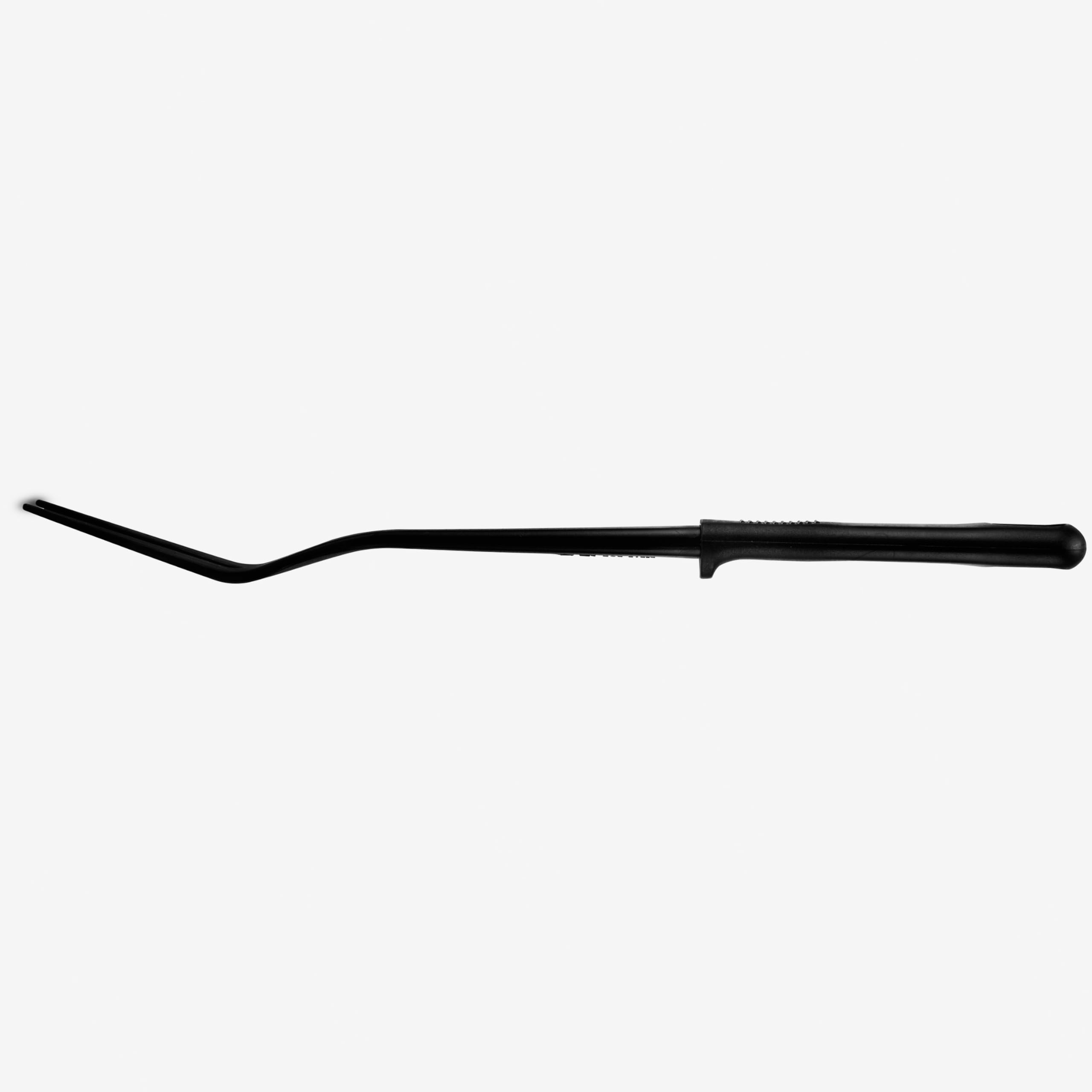 Tezzorio 12 3/4 inch Pot Fork, 410ºF Heat Resistant Black Nylon 2-Prong Meat Cooking Fork with Ergonomic Handle, Made for Carving and Serving Meat, Kitchen Gadgets for Serving and More