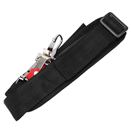 TOPINCN Strimmer Shoulder Harness Strap, Nylon Brush Cutter Trimmer Single Brush Cutter Easy Release Adjusted Shoulder Strap Garden Lawn