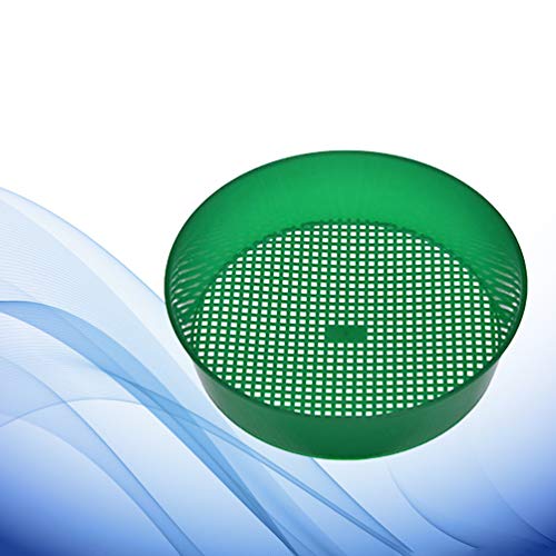 Garden Potting Riddle Garden Soil Sifter Garden soil sieve Sieve Plastic Riddle Soil Sieve Mesh Screen Gardening Seedling mesh garden sieve Tool compost sieve Soil Filter Soil Filter