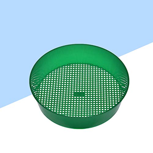 Garden Potting Riddle Garden Soil Sifter Garden soil sieve Sieve Plastic Riddle Soil Sieve Mesh Screen Gardening Seedling mesh garden sieve Tool compost sieve Soil Filter Soil Filter
