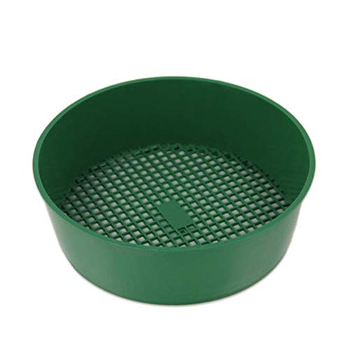 Garden Potting Riddle Garden Soil Sifter Garden soil sieve Sieve Plastic Riddle Soil Sieve Mesh Screen Gardening Seedling mesh garden sieve Tool compost sieve Soil Filter Soil Filter