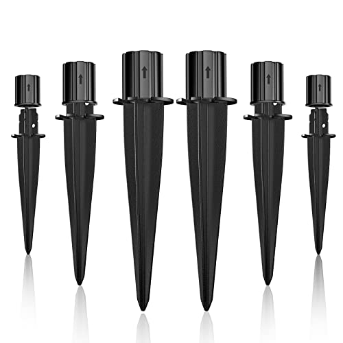 Metal Stake Solar Lights Replacement Spike (6PCS)…