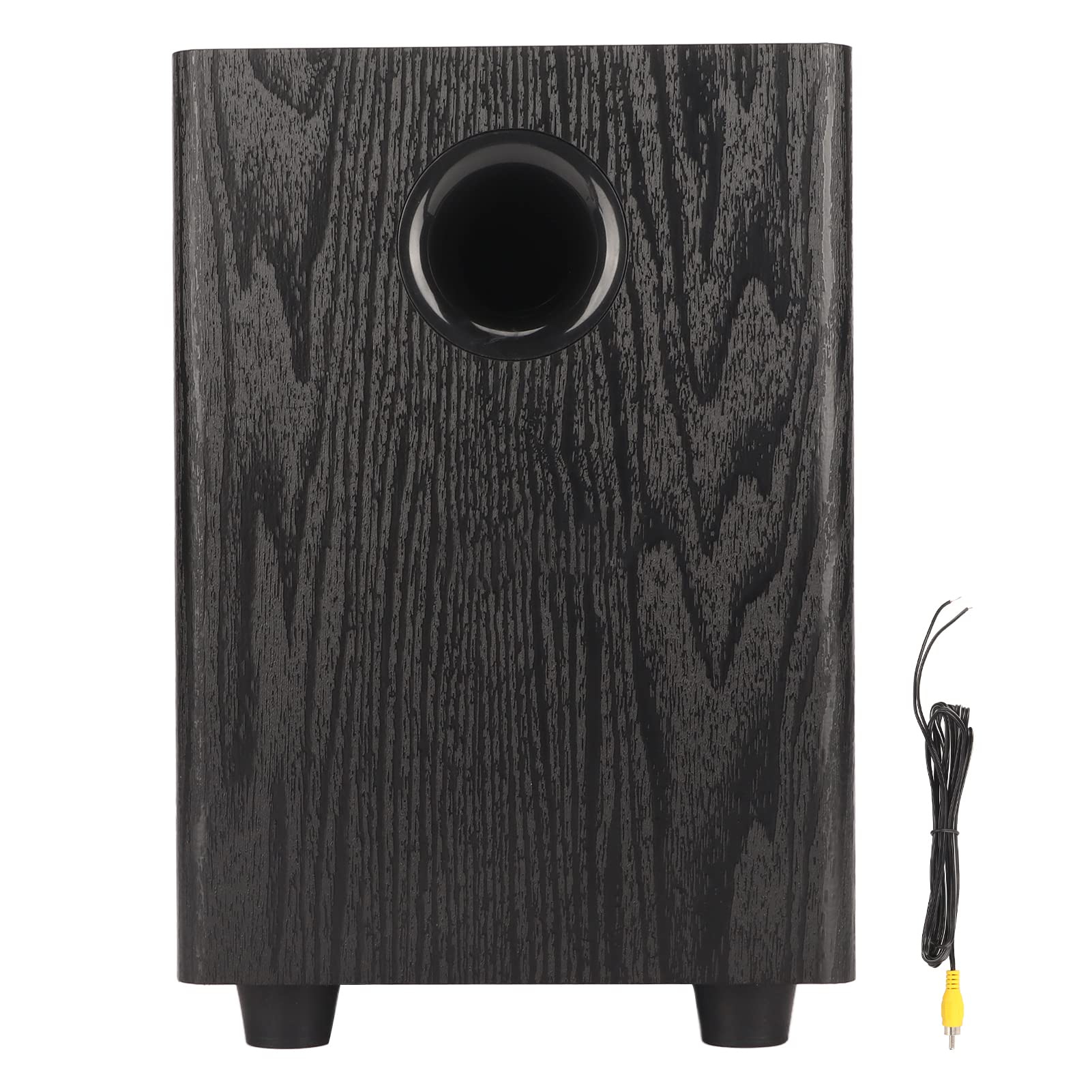 150W Powered Subwoofer, 6.5 in Speaker with High Shock Absorption, Ground Low Pass Filtering, Enhance The Bass, Plug and Play, Deep and Powerful Sound for Home Theater