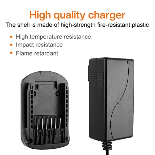 20V 2Pack Energup Battery Replacement for Worx 20V Lithium Battery PowerShare for WA3520 WA3525 WA3575 WG151s WG155s WG251s WG255s WG540s WG545s WG890 WG891 + a Worx 20V Battery Charger