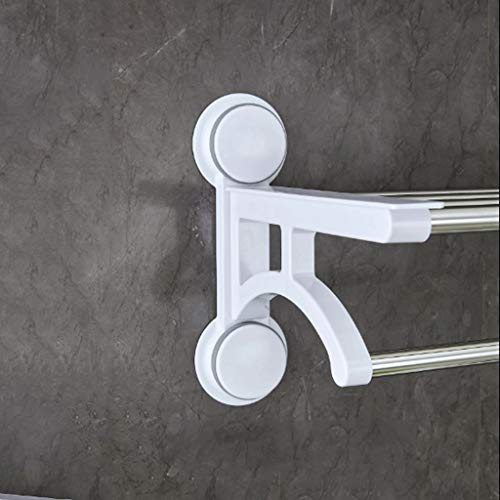 LIRUXUN Towel Rack Towel Bar with Hook Angle Hand Towel Rack, Metal Towel Bar, Wall-Mounted Towel Holder Organizer Towel Shelf,for Bathroom Kitchen