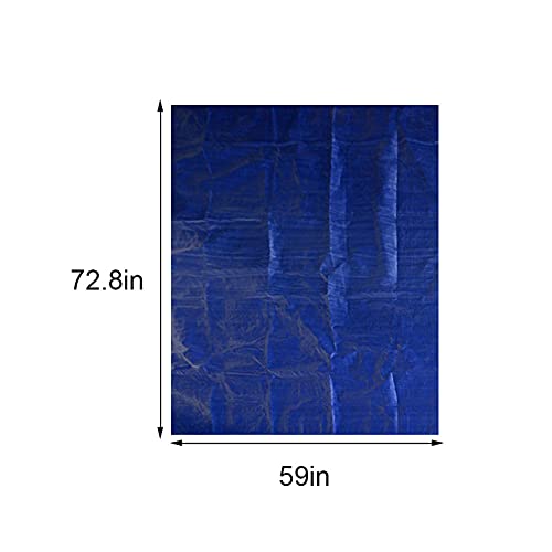 Pinklove Rectangular Swimming Pool Cover, Fits 1.85x1.5m Inflatable Rectangle Family Pool Cover Dustproof Square for Garden Outdoor Paddling Family Pools Protector