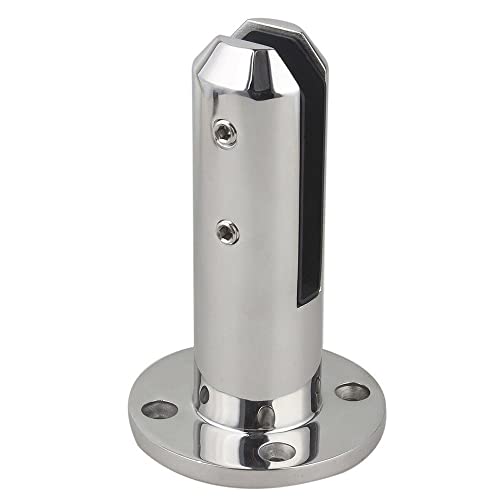 DOUBAO Spigots Stairs Swimming Pool Spigot Glass Balustrade Railing Balcony Home Garden Bathroom Fence Railing Clip Stainless Steel