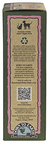 Down to Earth Organic Bone Meal Fertilizer 3-15-0, 5 lb