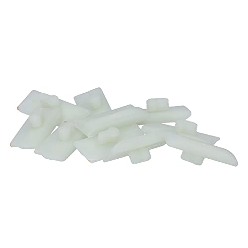 Akozon 10PCS Chain Guide, MS290 381 360 390 440 640 660 Anti-dust Cover pad Bumper Strip Fit for Slider Steele Accessories Garden Tool Chainsaw Replace Parts