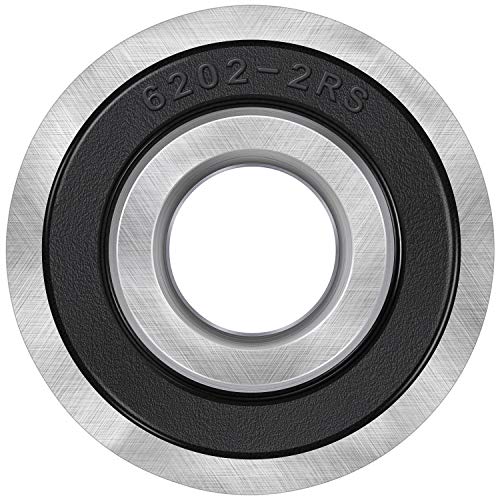 Bonbo 10Pcs Flanged Ball Bearings ID 5/8" x OD 1-3/8" for Lawn Mower, Wheelbarrows, Carts & Hand Trucks Wheel Hub, Alternative to Snapper, JD, MTD, Marathon AYP Etc, Deep Groove Ball Bearing