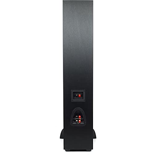 Klipsch Reference R-26FA Floorstanding Speaker, Black, Pair (Renewed)