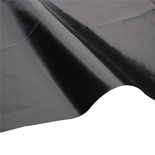 SYLOTS HDPE Rubber Pond Liner, 6.5 x 9.8 feet Pre Cut Black Pond Liner for Water Garden,Koi Ponds, Streams Fountains