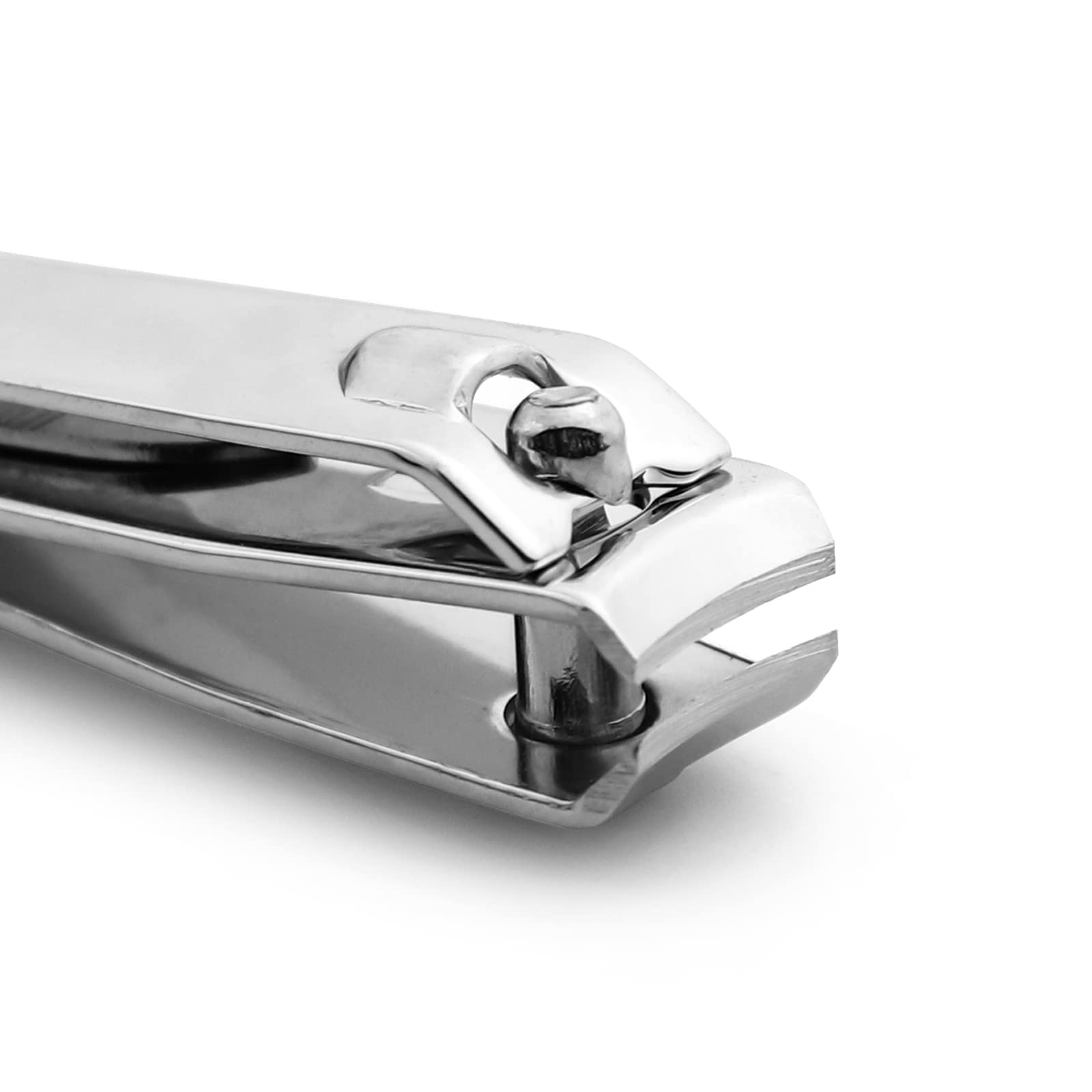 Thickened Stainless Steel Nail Clippers with Nail File, Nail Clippers Bulk,Bulk Nail Clippers for Homeless Individually Wrapped, for Homeless,Shelter, Air Bnb, Hotel 2.7inches (50 PCS)
