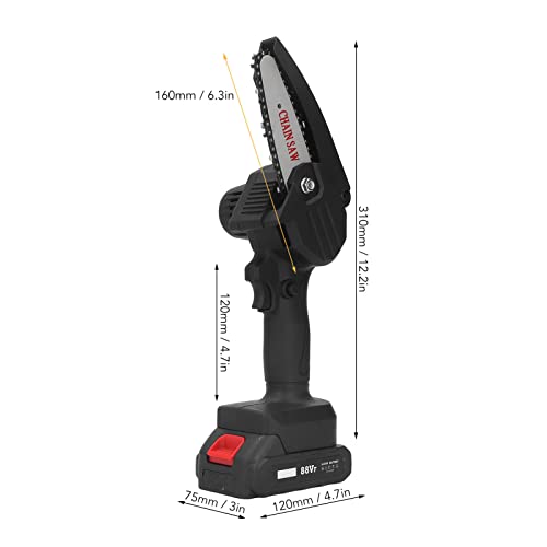 Lightweight Mini Saw Cordless Hand Saw ABS Box Ergonomic Garden Handle (US Plug)